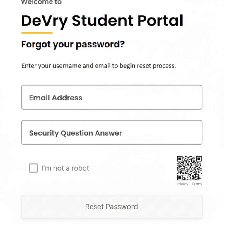 DeVry Student Portal Login