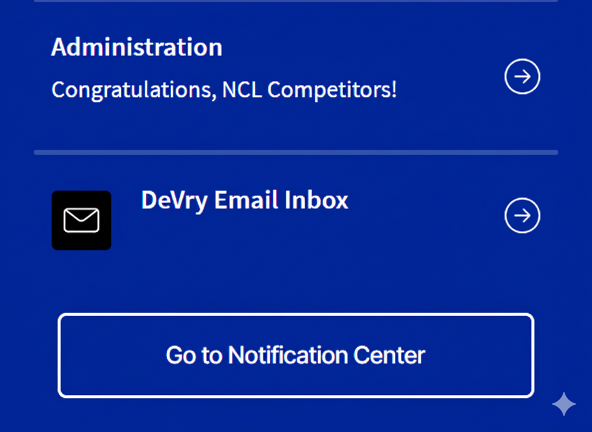 DeVry Student Portal Login